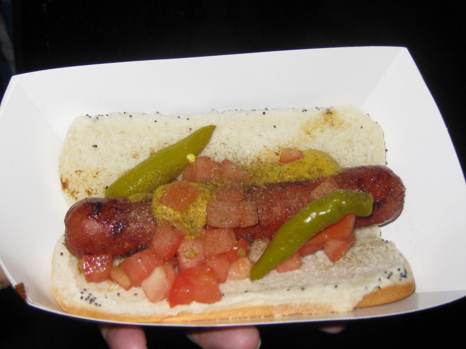 hot diggity dog: Chicago dogs-Wrigley Field