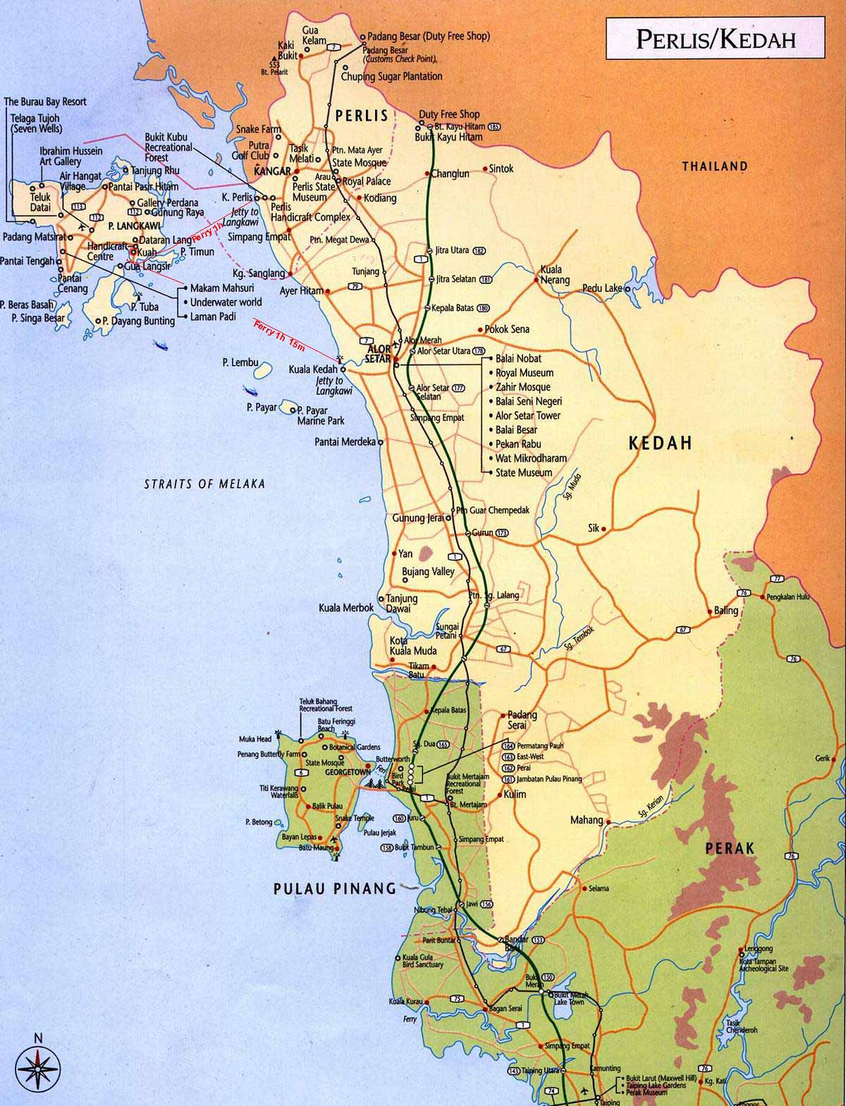 life is beautiful: malaysian states road maps
