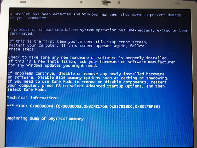 How on Stop the "Physical Memory Dump" Error Computer Data Recovery