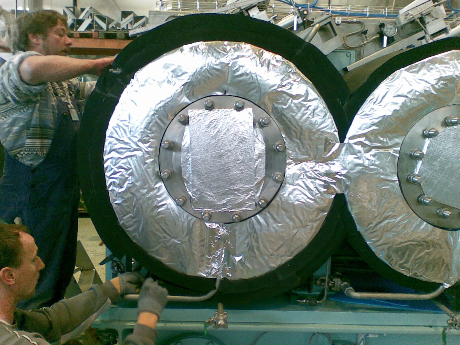 K-FLEX FEF Thermal Insulation: LNG BOG COMPRESSOR #2