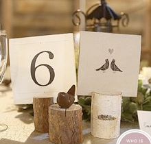 fourteen feet ceilings: Table Number Inspiration