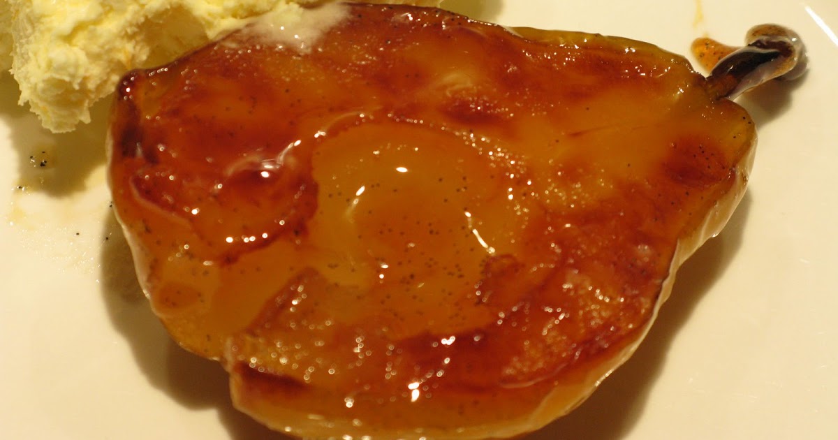 The Food Vine: glazed pears