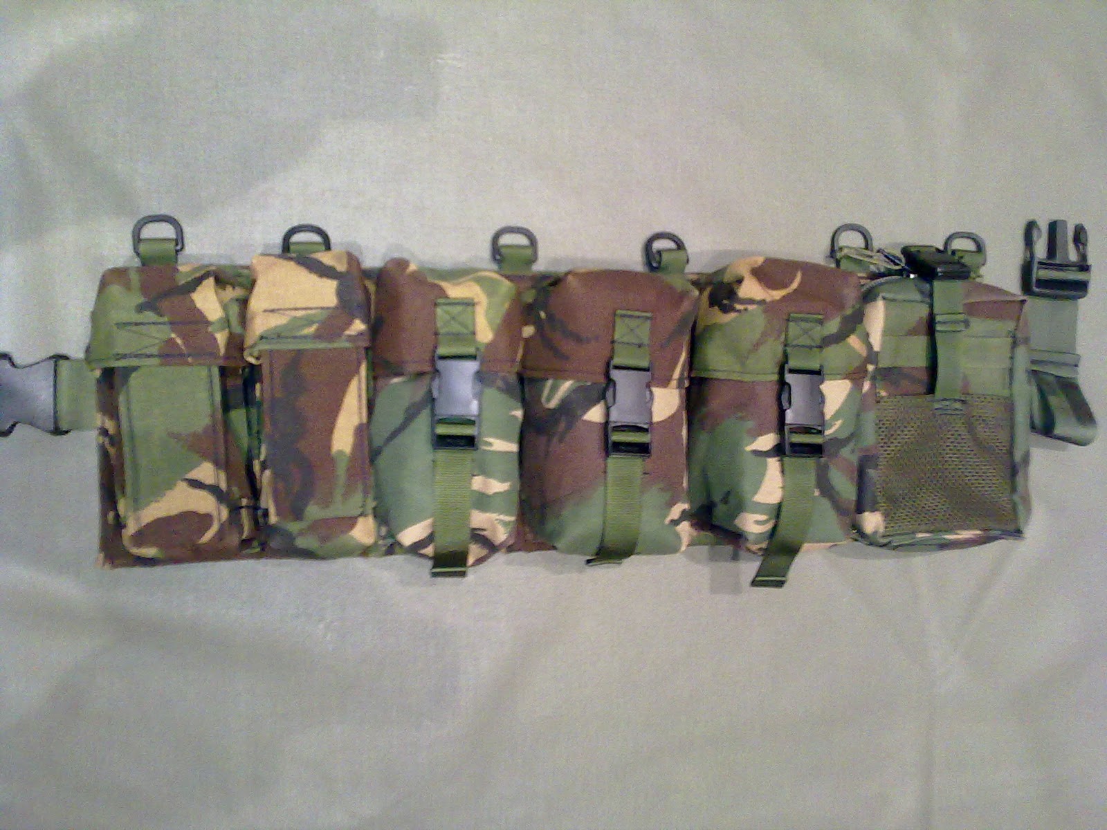 1157 TACTICAL: Airborne style webbing with custom med pouch