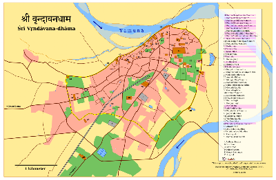 satya's wonderings: Bhaktiville--Parikrama Schedule and Maps