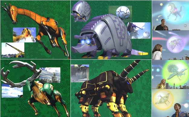 Henshin Grid: Animals in Super Sentai: Onners (As of yet from 2010)