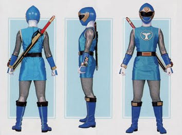 Power Rangers Ninja Storm Blue Wind Ranger