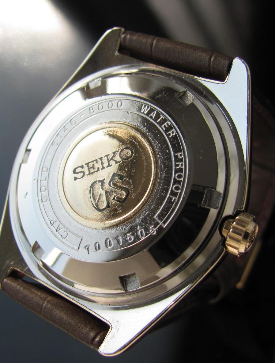 watchopenia: Grand Seiko Gold capped 6146-8000