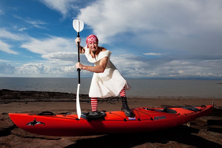 Stuart Yendle - Sea Kayak Adventures: Flat Holm in a Wedding Dress