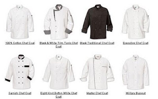 Food and Beverage Product & Service: chef uniform