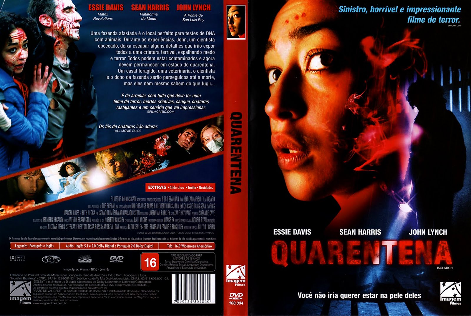 Covers Filmes: Quarentena