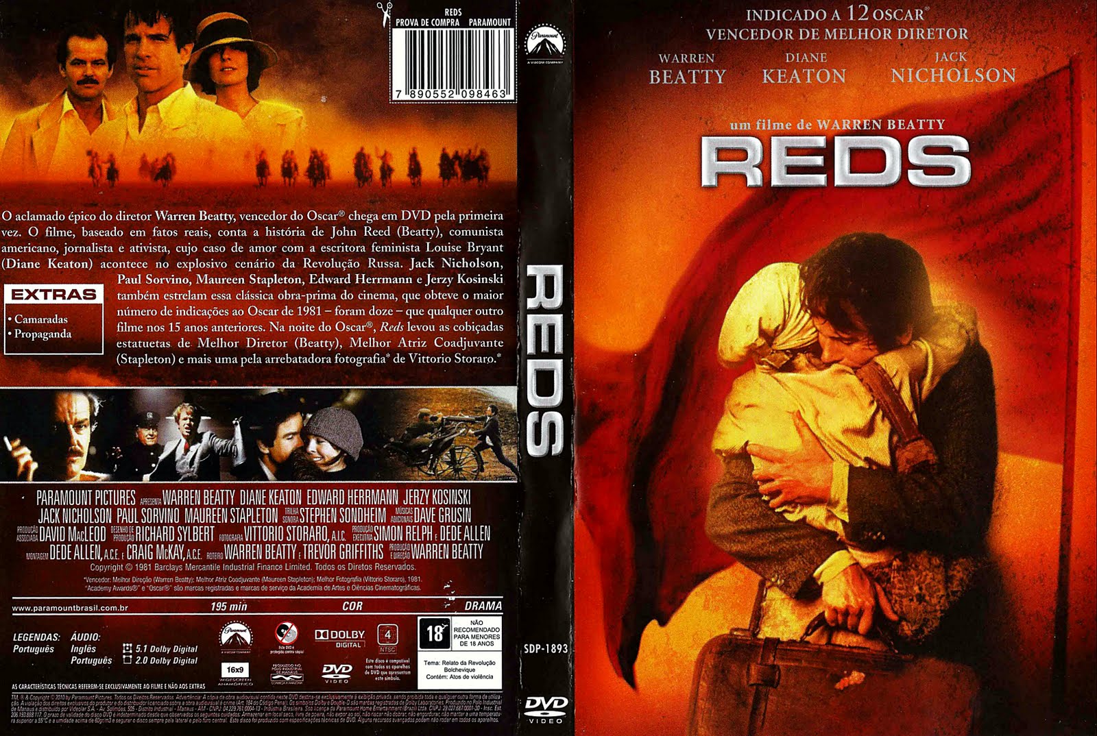 Covers Filmes: Reds
