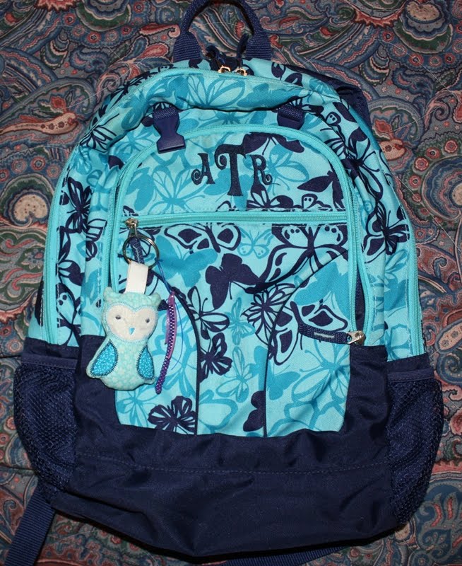 Stitched By Janay: Hooping a back pack