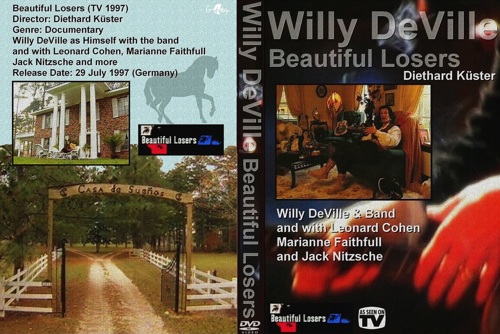 Willy DeVille International Fans: Willy DeVille 'the actor' - a filmography