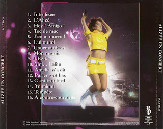 Fan Club de Alizee: El lanzamiento de su primer DVD