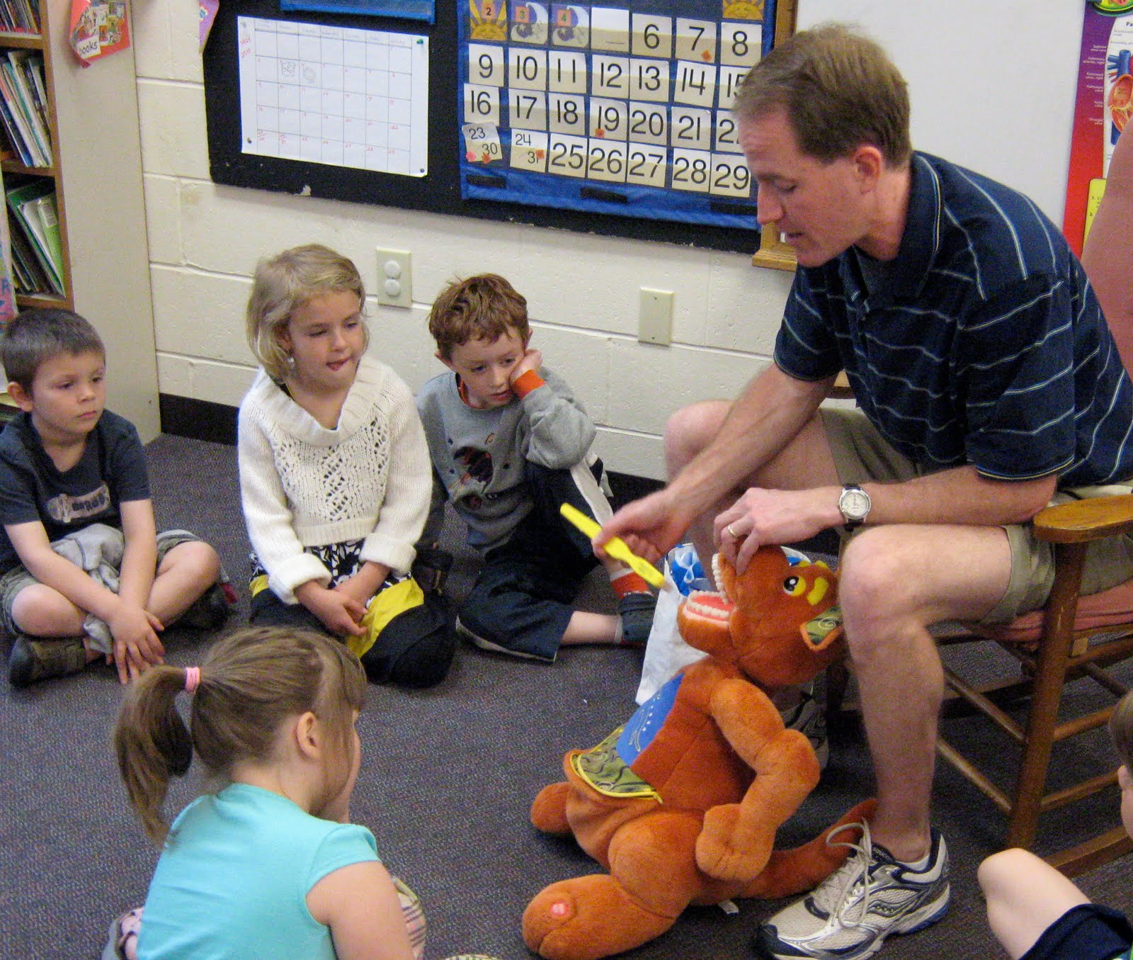 Kindergarten News: Two Special Visitors