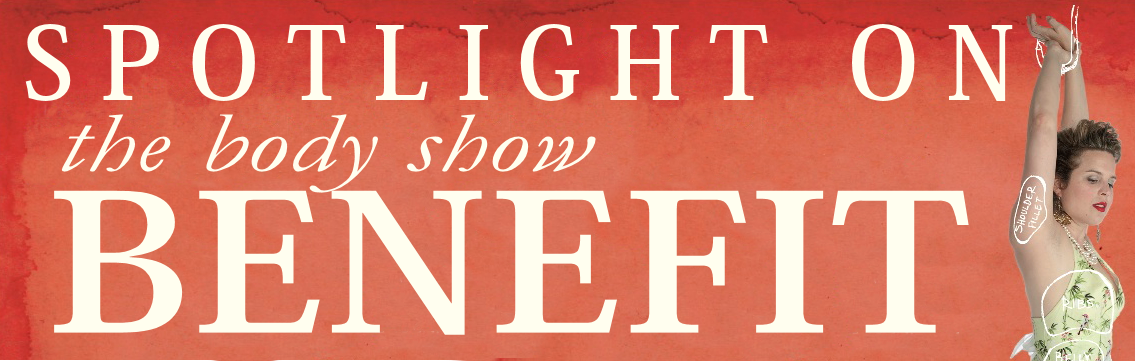 ut omnia bene: spotlight on the body show benefit: girl in cake