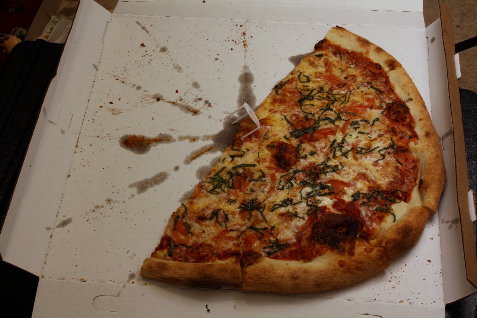 sara caron: collaborative pizza painting portrait