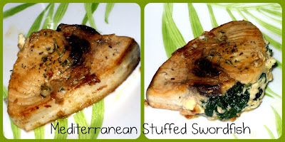 Kitchen Adventures: Mediterranean Stuffed Swordfish