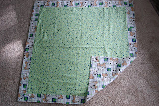 Praiseworthy: Tutorial: 90-Minute Mitered Blanket