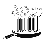 Strange Art Pics: Barcode Art