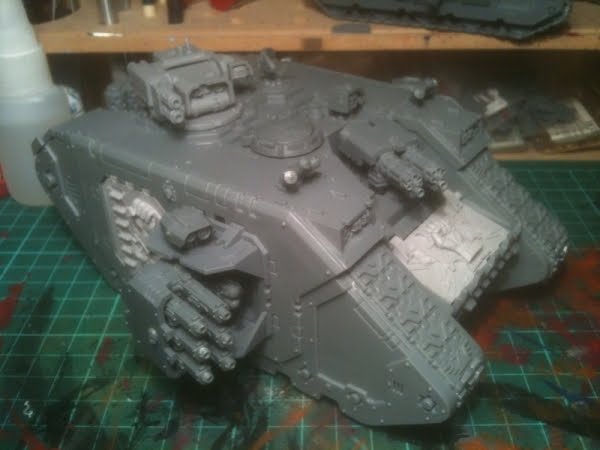 Dakka Dakka Daz: Project Mighty Morphin Power Land Raider - Multi-melta ...