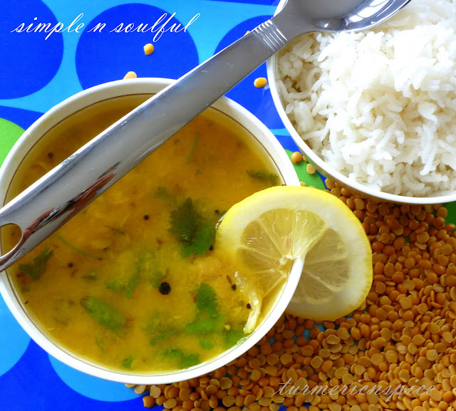Turmeric n spice: Daal Chaval