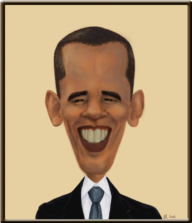 WANTED: FUNNY DOODLES: President Obama