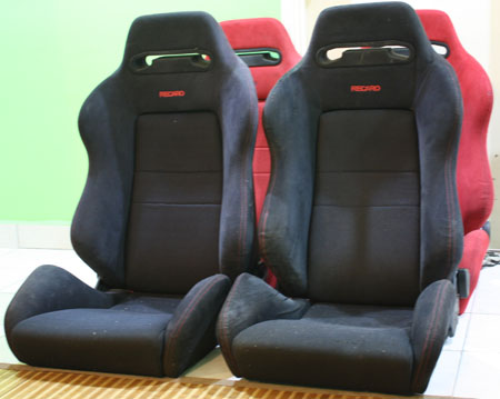 Dingz Garage: Seat Recaro Black DC2/DB8