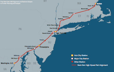Potomac Express: Amtrak's Vision for High-Speed Rail in the Northeast