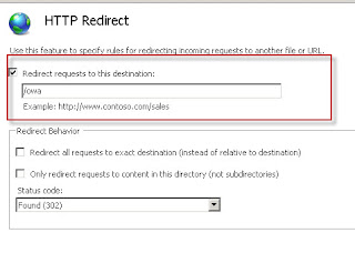 The Real Shrimp: Setting up redirection in IIS7 for OWA Exchange 2007