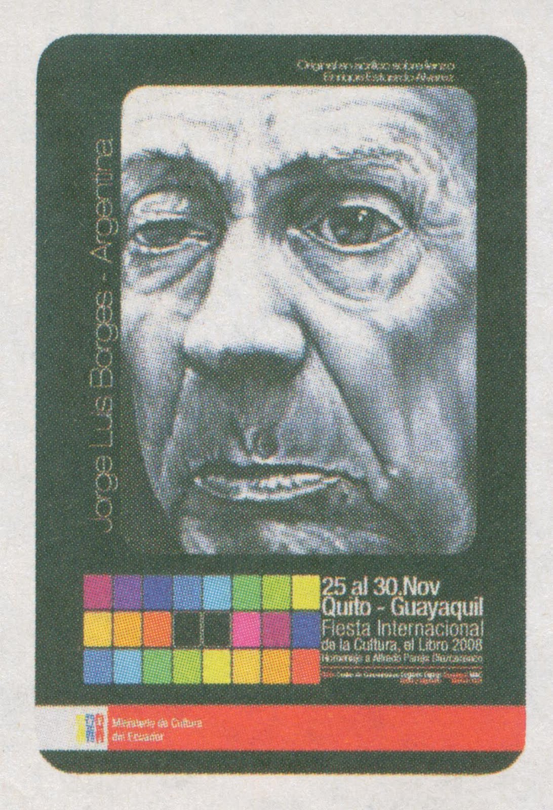 Oculta Imagen: Jorge Luis Borges (Poeta y su Poética)