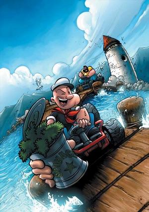 Os 81 anos de carreira do marinheiro Popeye - Infância Anos 80 e 90