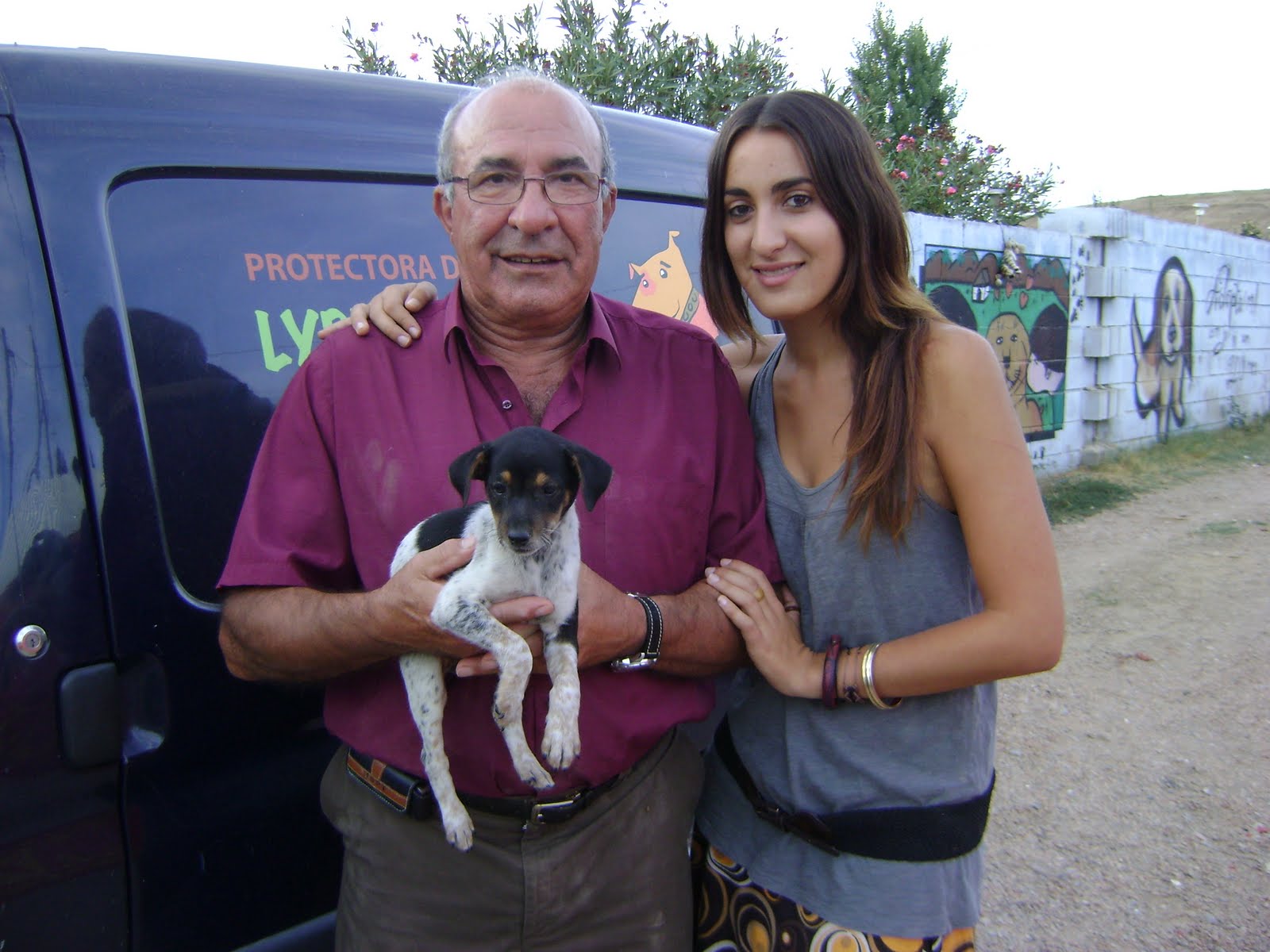 PROTECTORA D'ANIMALS LYDIA ARGILÉS: FLIP, ADOPTADO EN PALAU D'ANGLESOLA