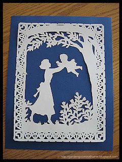 Garden Gnome at Home: Scherenschnitte (German Paper Cutting)