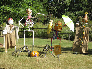 Reese's Pieces: Scarecrows in the Gardens