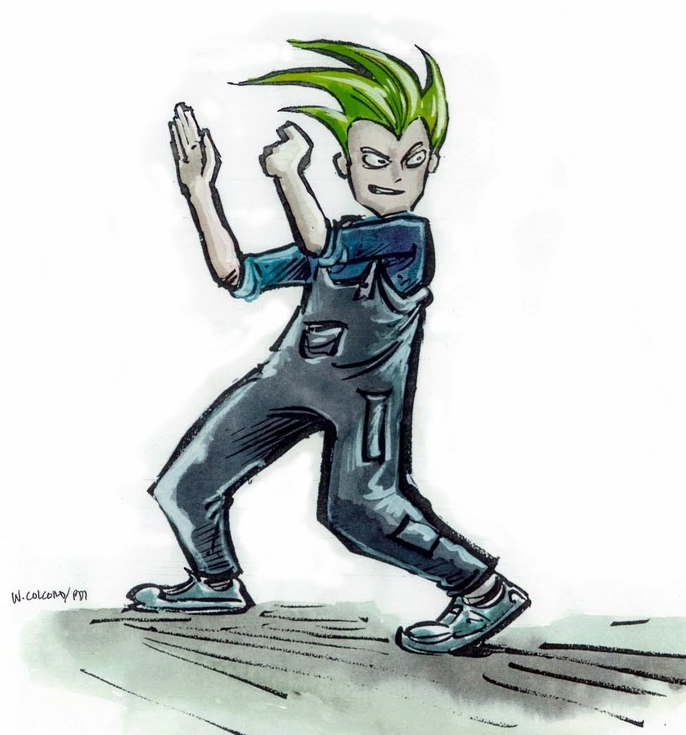 Webster Colcord: McGruff P.S.A. designs from 1998-ish