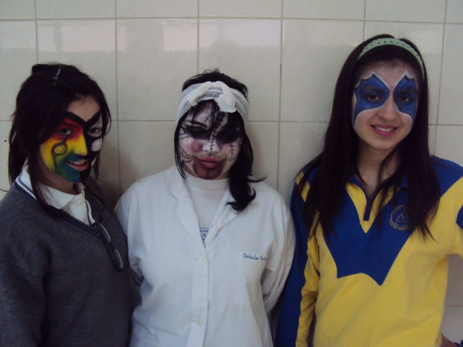 visualeschile: caras pintadas