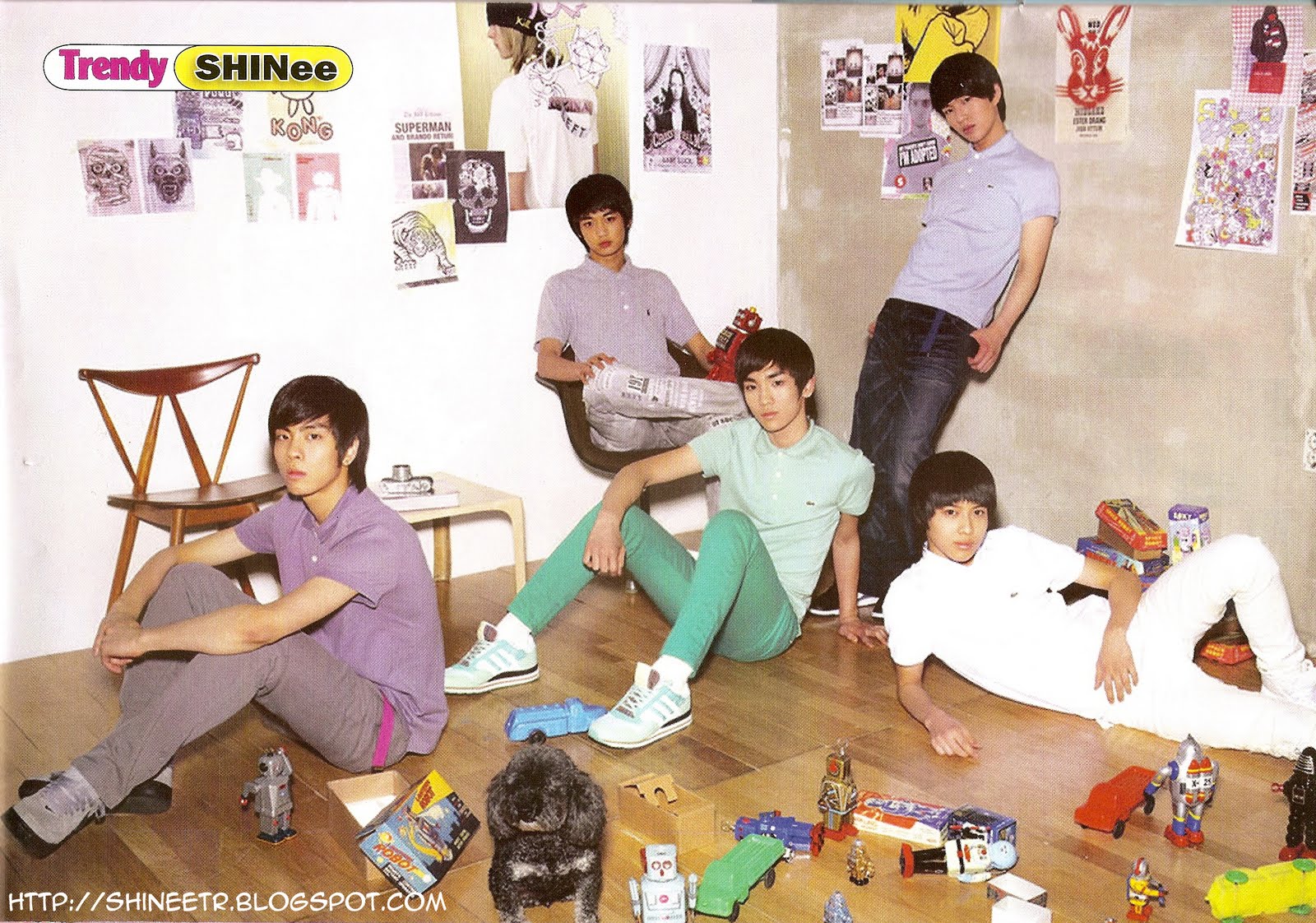 Trendy Dergisi'nde SHINee Röportajı ve Posteri ~ .::SHINee Türkiye::.