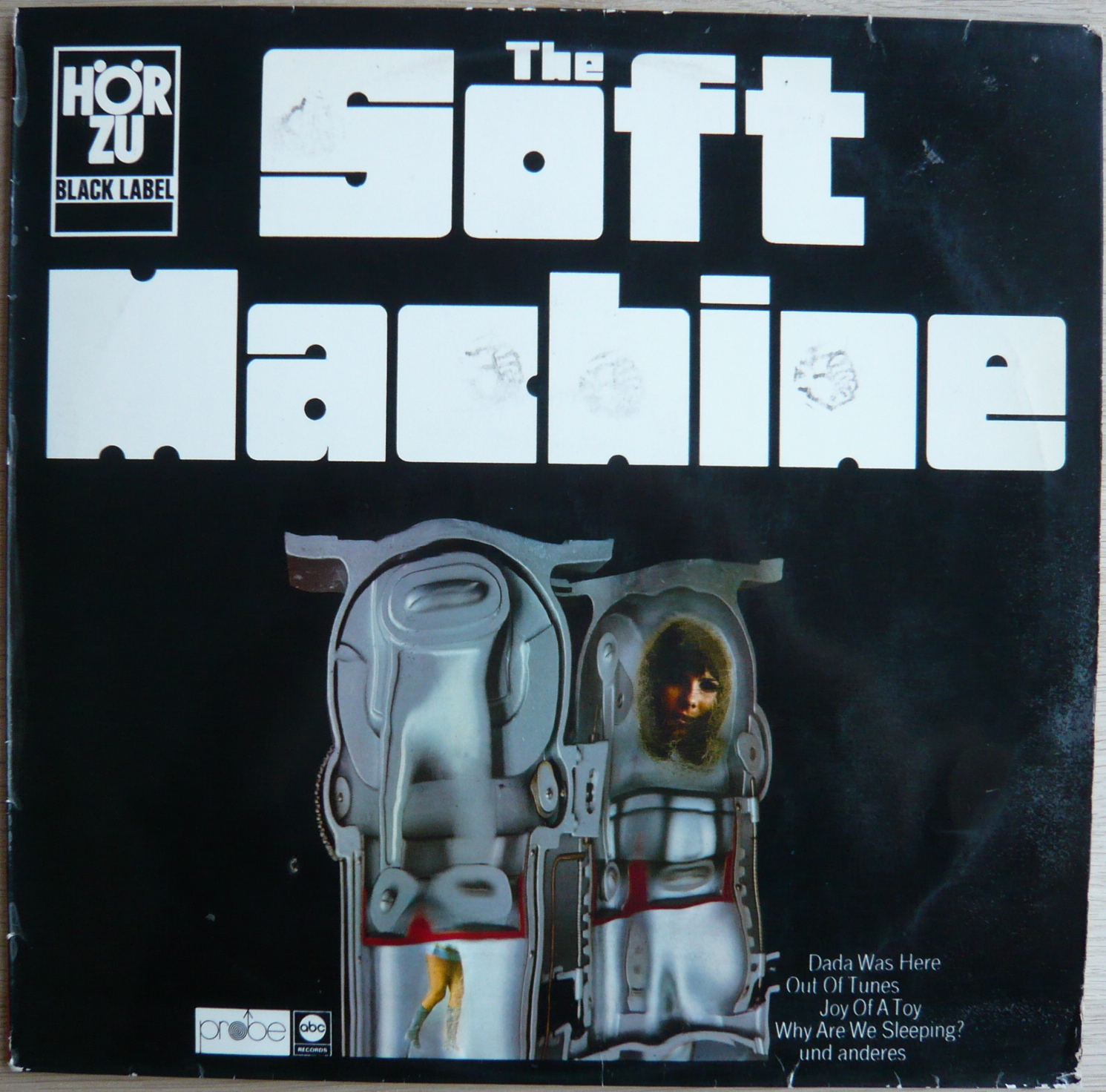 ROBERT WYATT AND STUFF: The Soft Machine (1969, Hör Zu SHZE908BL)