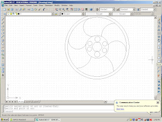 Rotation 1-cad: activity 3 screen shot/ arc and copy