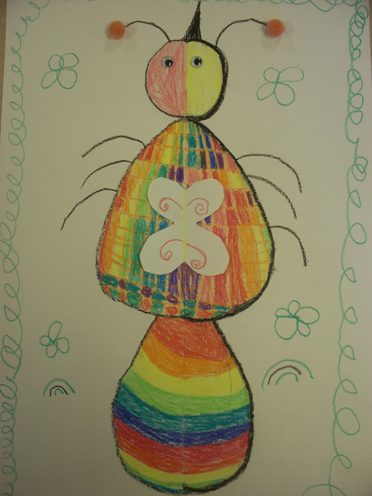 Creating Art: Symmetrical Insects