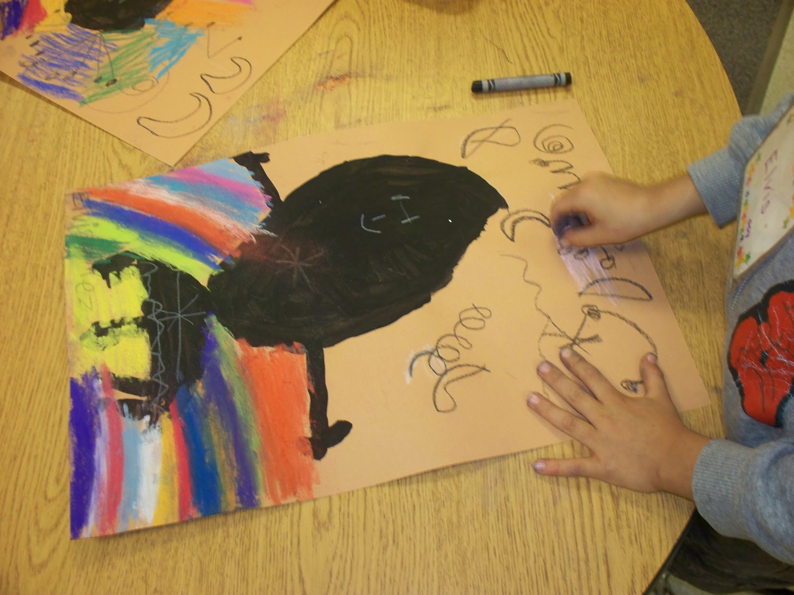 Creating Art: Kindergarten Miro's
