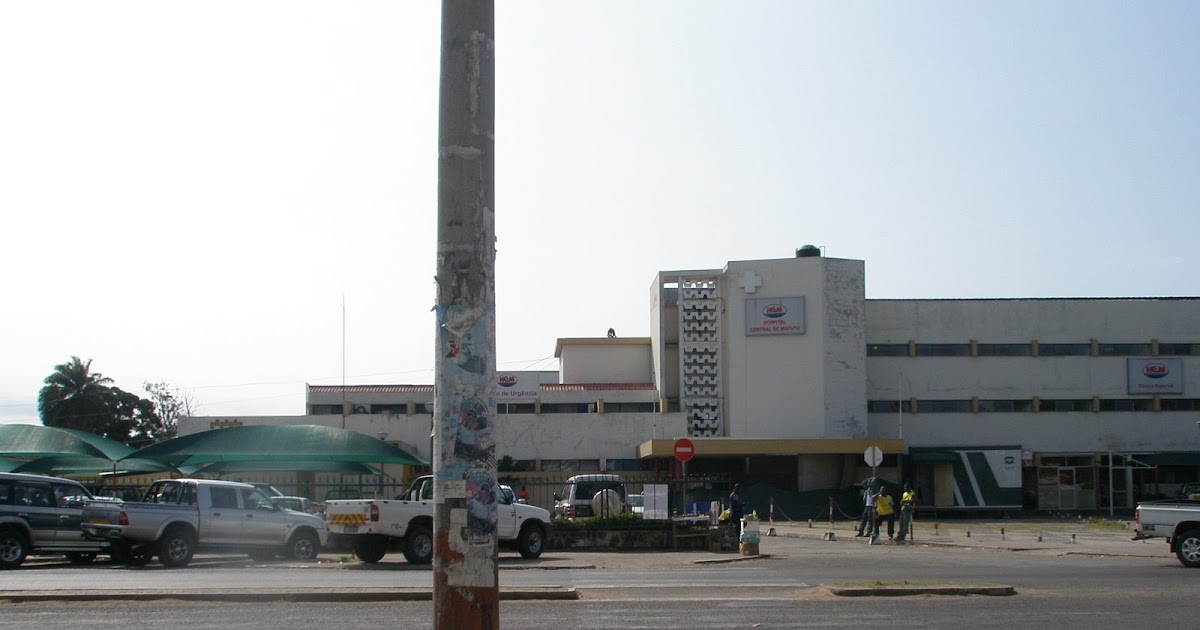 Digital no Índico: Duas imagens do Hospital Central de Maputo