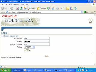 Oracle Newbie DBA / Apps DBA: Enabling iSQL*Plus DBA Access