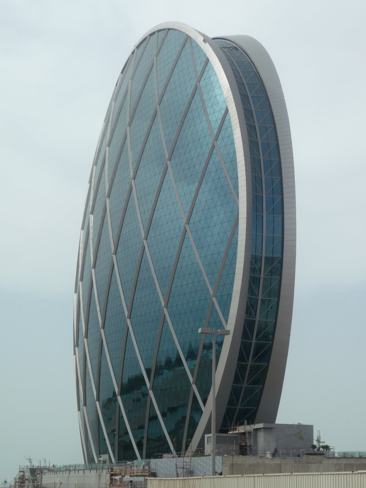 Journeys Far and Wide: Disc-Shaped Building in Al Raha