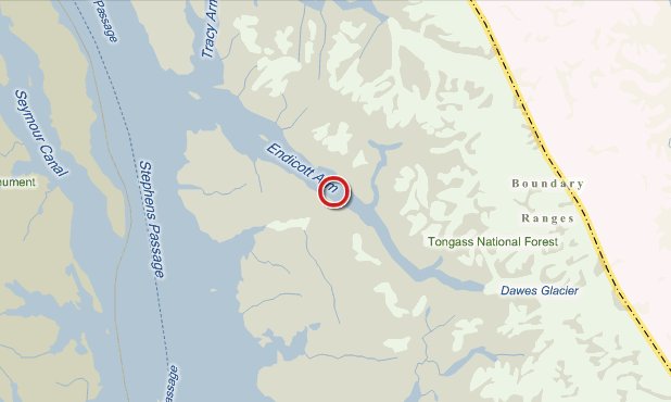 Lowther's 2010/2011 trip: Endicott Arm to Dawes Glacier