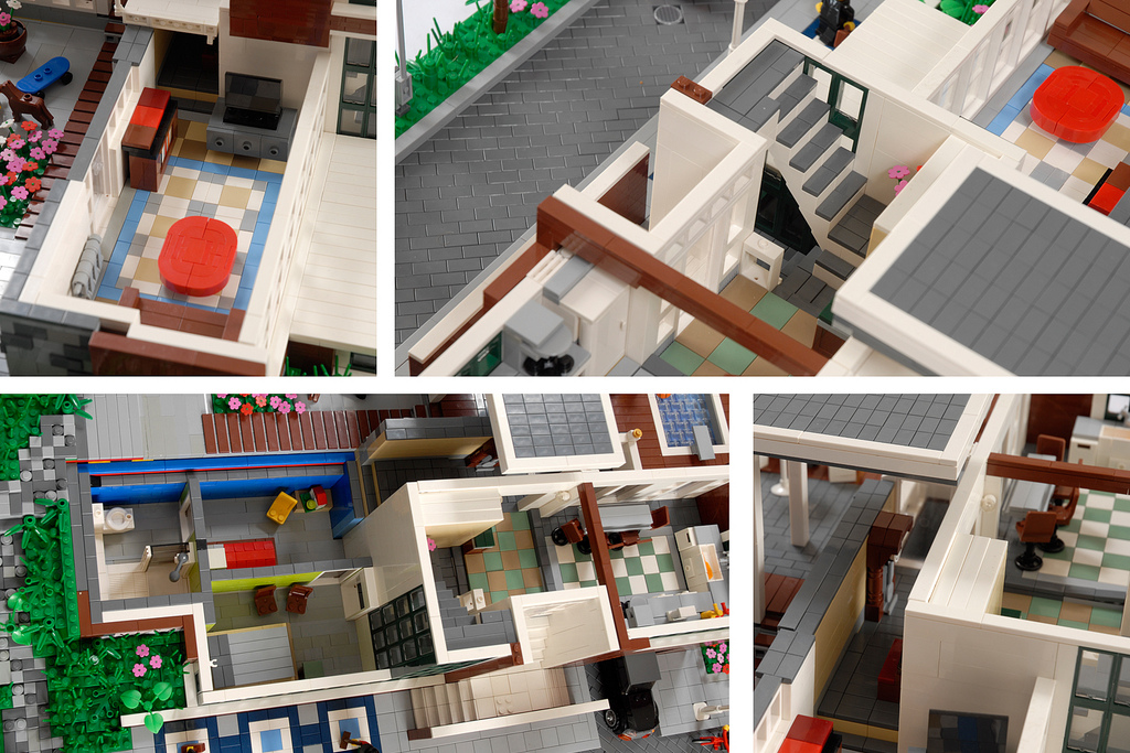 an extension to Grrr's mind...: A modernist Lego house