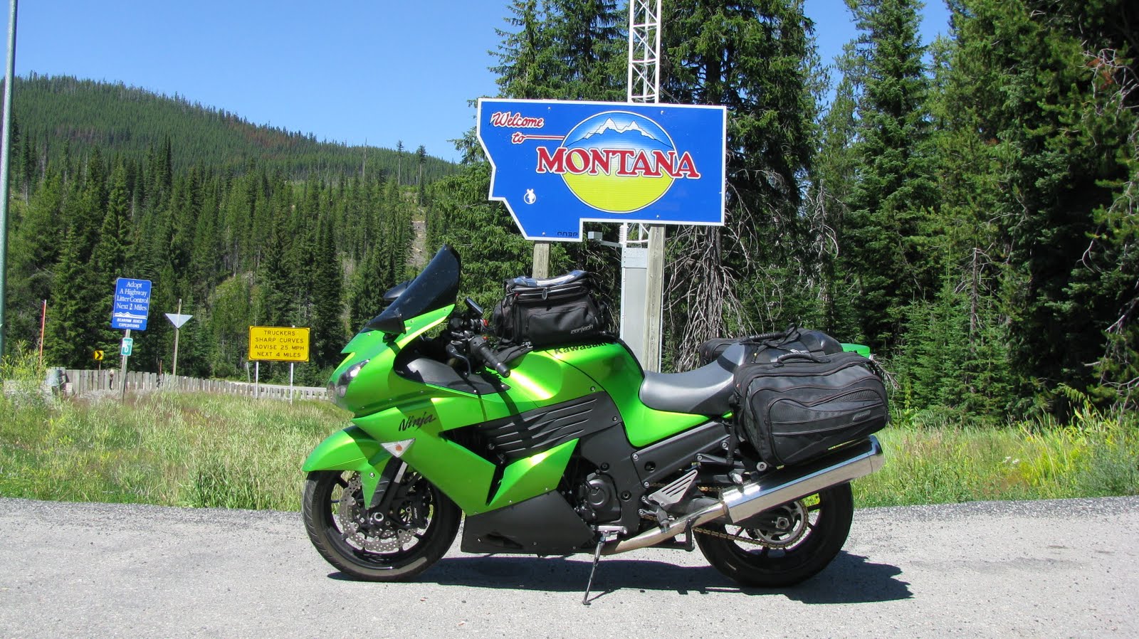 Erik's Motorcycle Trips: Day 18. Highway 12, Lolo Pass!!!