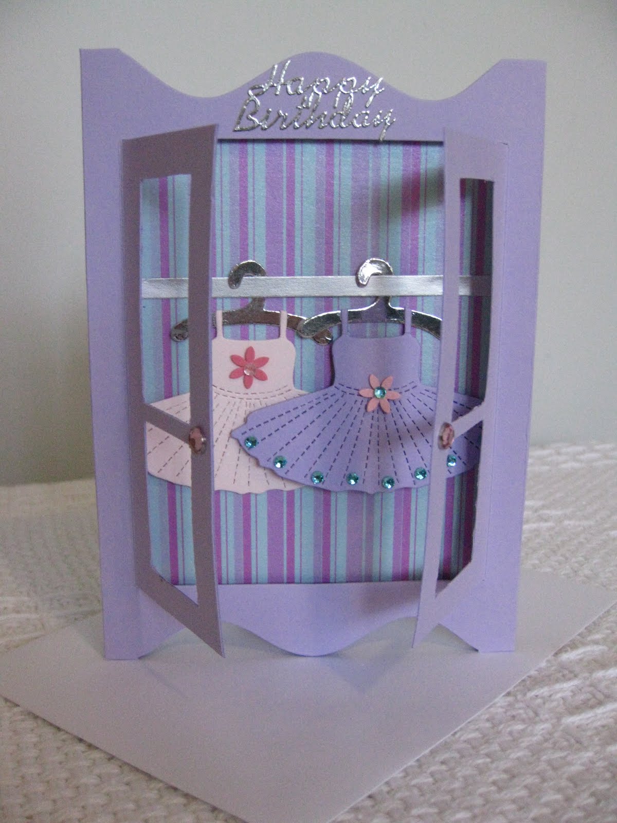 Handmade In A Beautiful Pea Green Boat: Wardrobe cards!