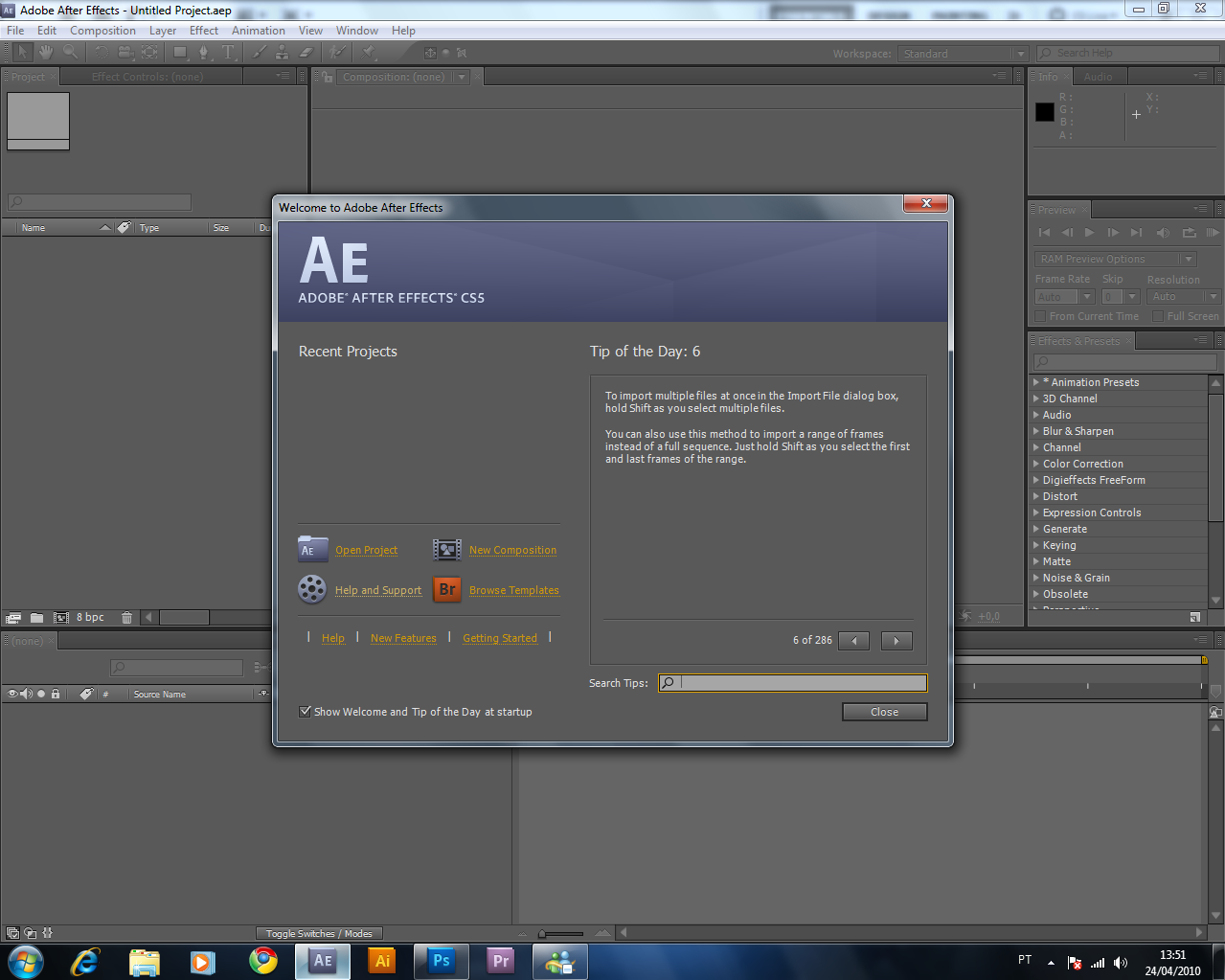 Adobe Tutoriais: After Effects Cs5